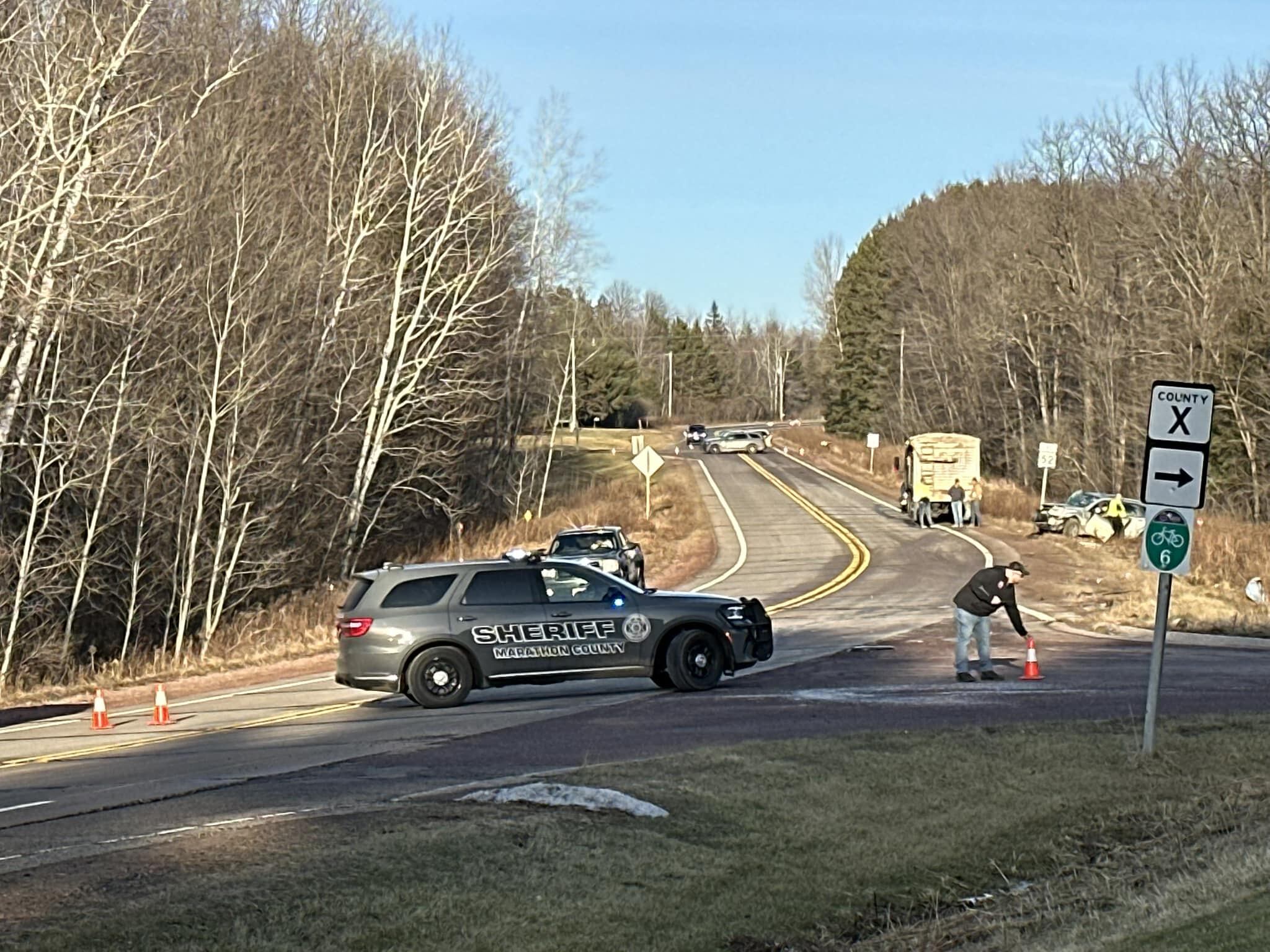 UPDATE: 1 person dead after crash on Highway 52 near Wausau