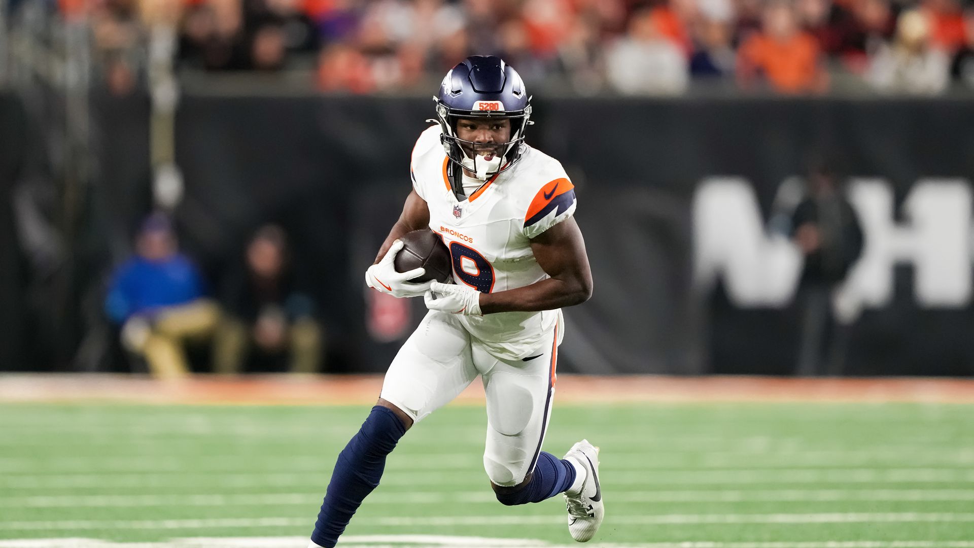 Denver Broncos wide receiver Marvin Mims Jr. continues to impress