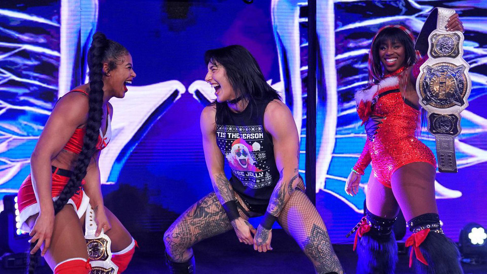 Rhea Ripley ponders new theme song lyrics after twerk video goes viral Rhea Ripley ponders new theme song lyrics after twerk video goes viral