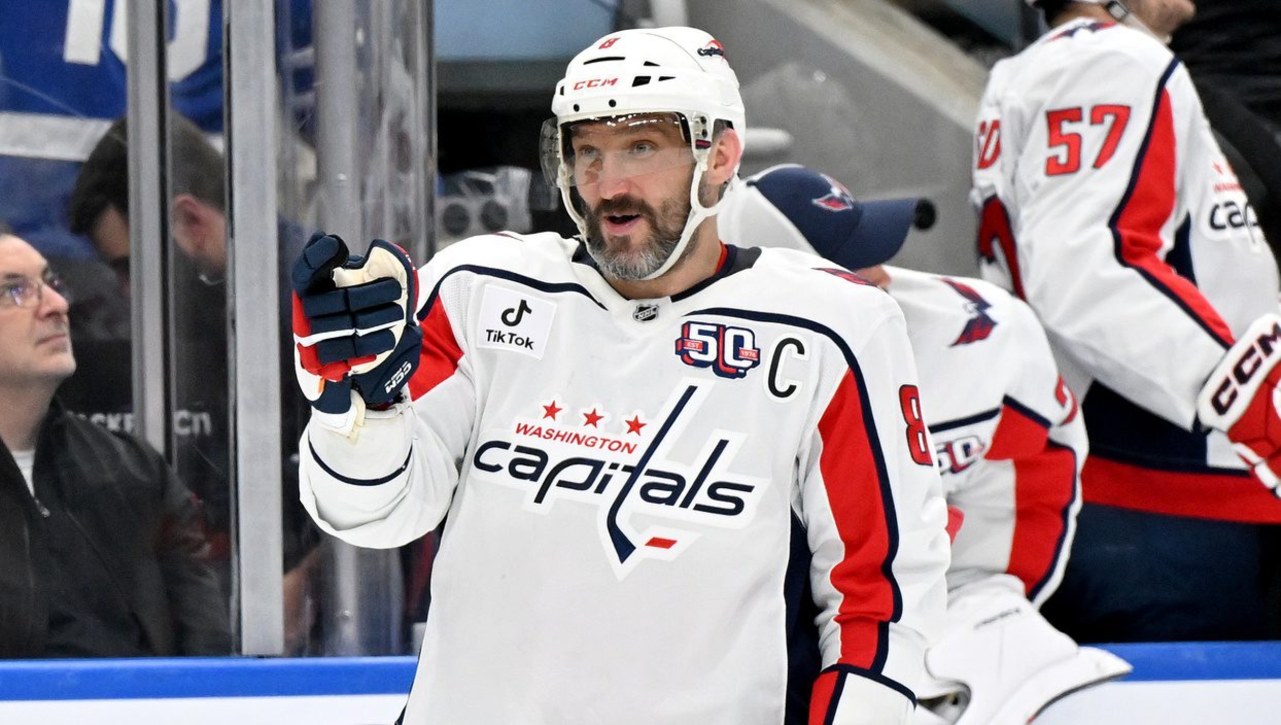 Capitals’ Alex Ovechkin becomes third NHLer to register 20 20-goal seasons