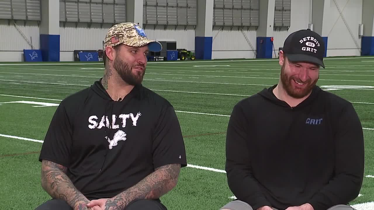 INTERVIEW: Taylor Decker and Frank Ragnow proud to help lead Lions ...