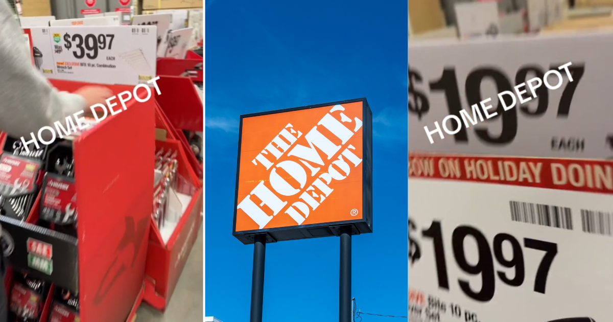 Is Home Depot Running A Scam With Fake Sale Signs? This Shopper ...
