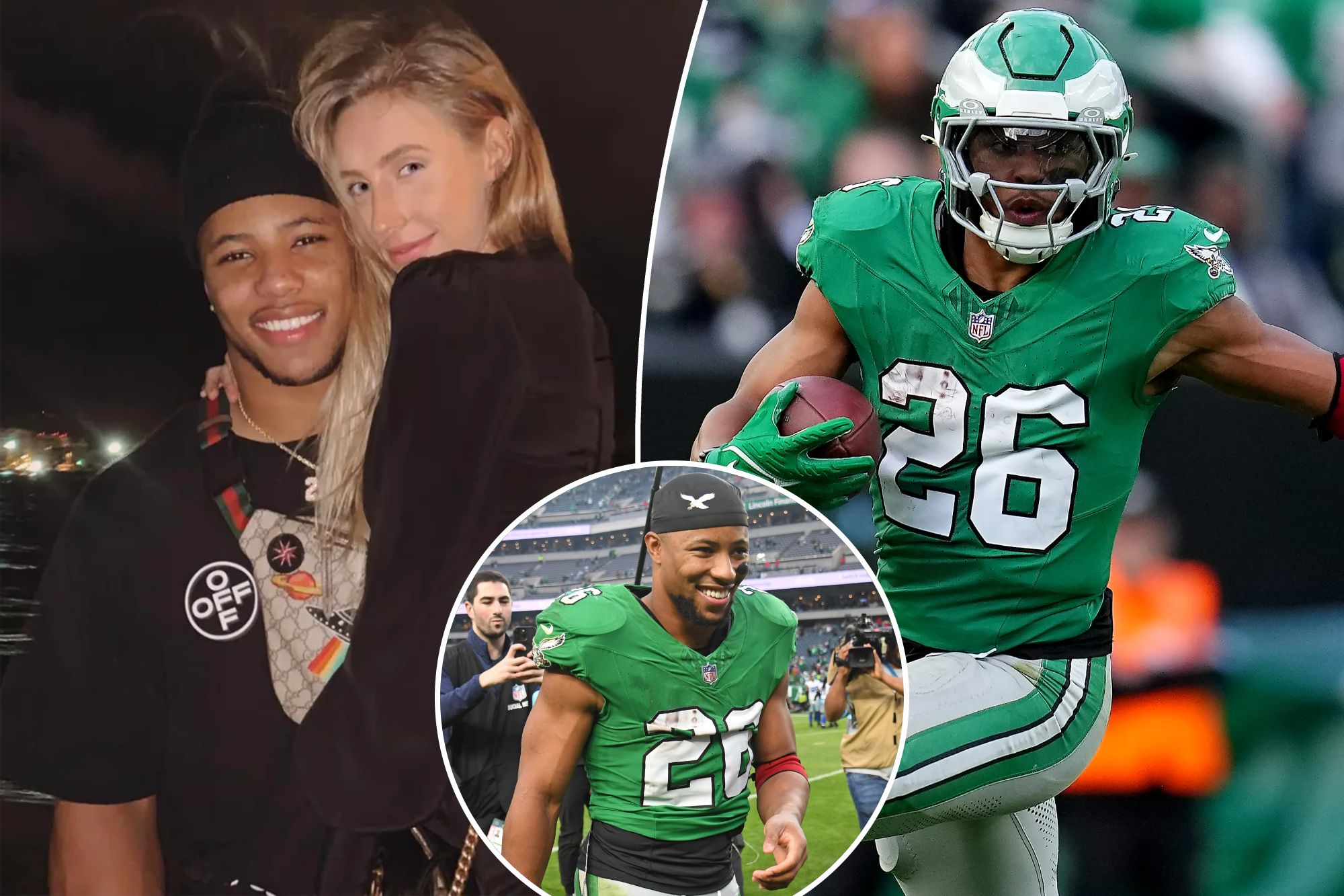 Saquon Barkley’s longtime girlfriend, Anna Congdon, honors Eagles star ...