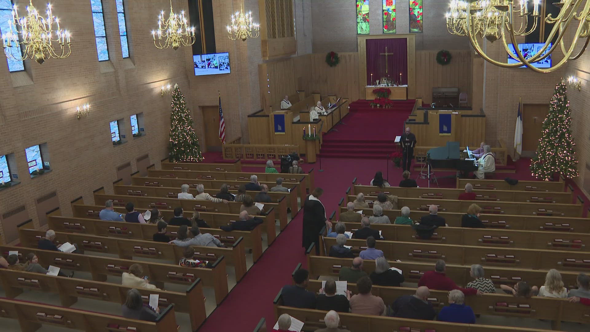 Centenary United Methodist Church held last service on West Friendly Ave.