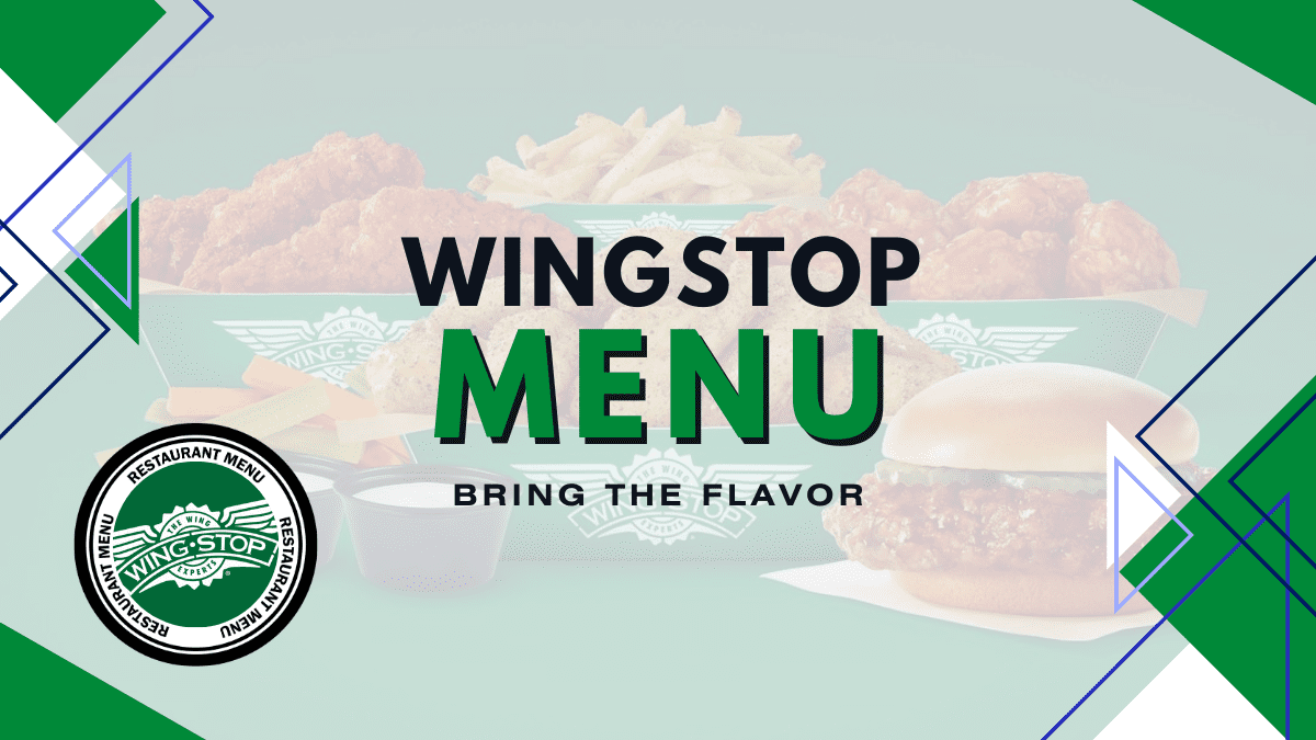Wingstop Menu Prices