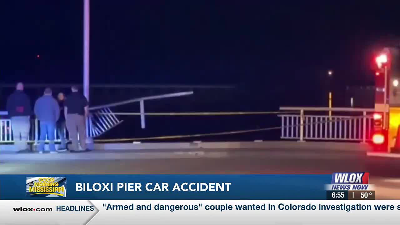 UPDATE: 1 person drowns after driving car off Biloxi drive-on fishing pier UPDATE: 1 person drowns after driving car off Biloxi drive-on fishing pier