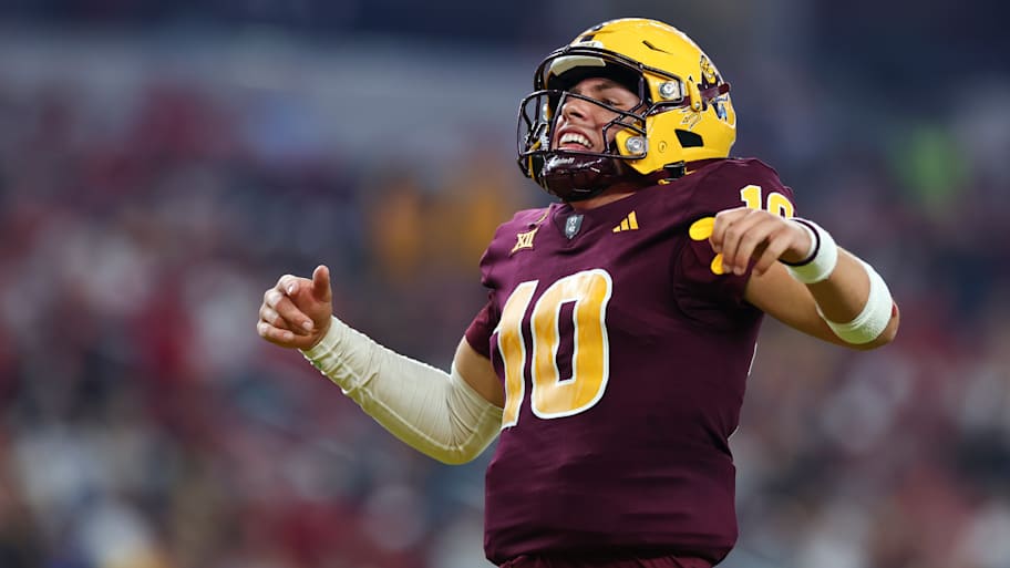 Arizona State QB's bold CFP mic drop gives Quinn Ewers something else ...