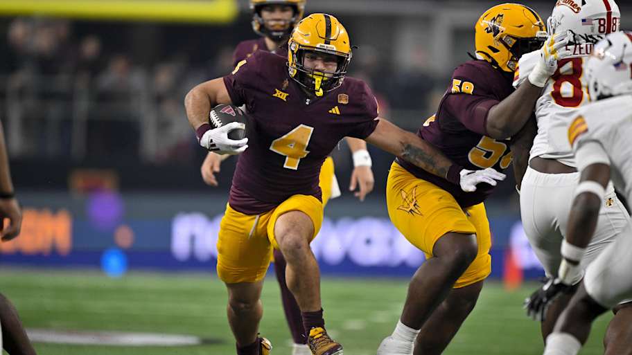 Arizona State RB Cam Skattebo Makes Confident Claim When Asked About ...