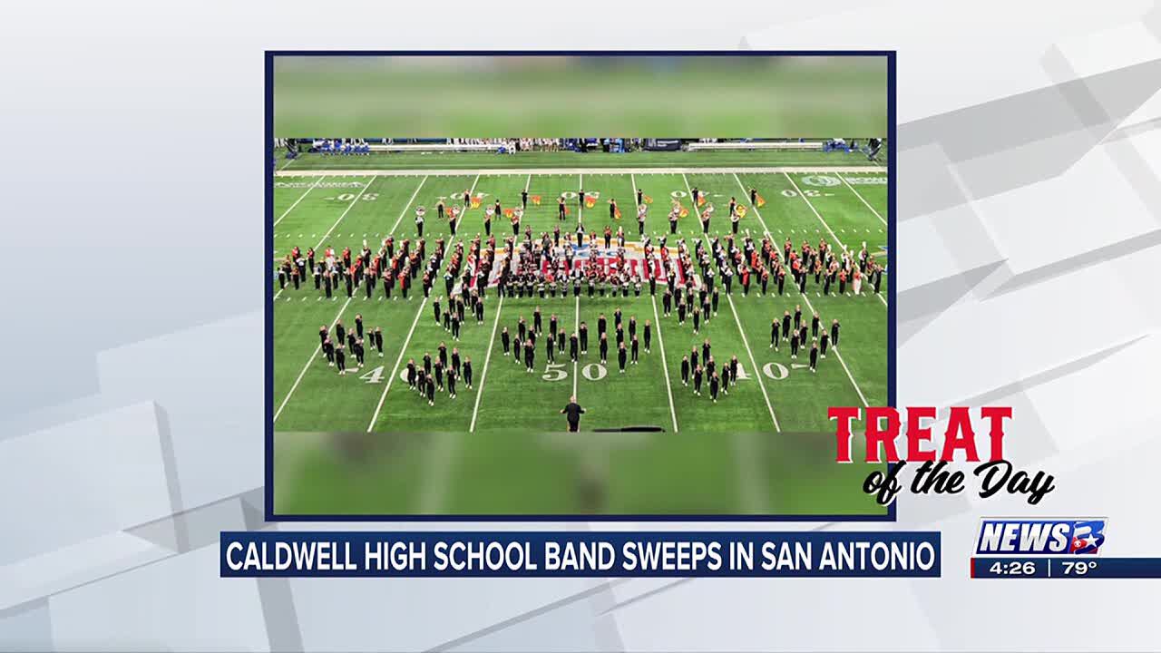 Treat of the Day: Caldwell High School band sweeps awards in San Antonio