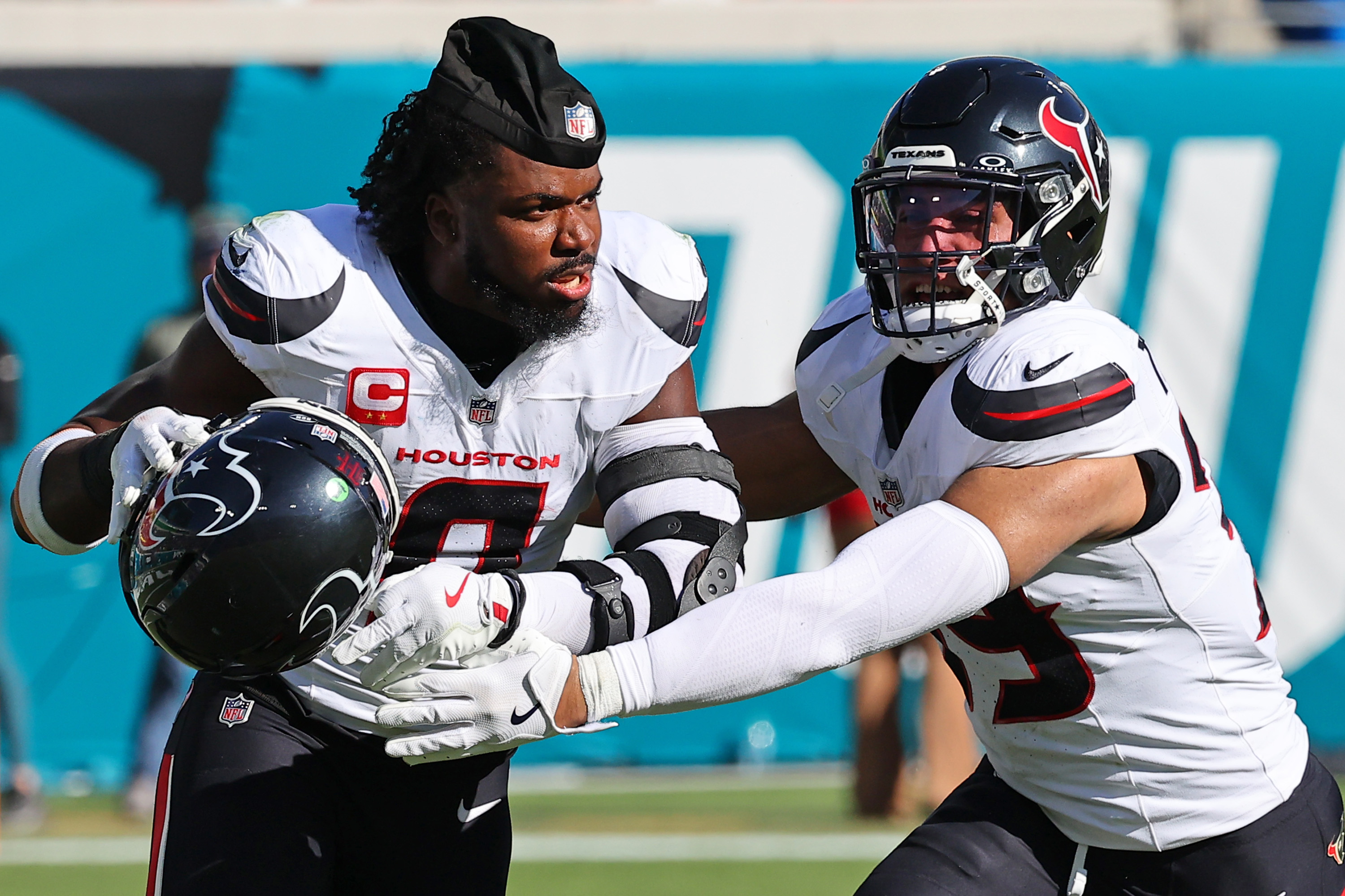 Texans' Azeez Al-Shaair Speaks Out Following Lengthy Suspension for Hit ...