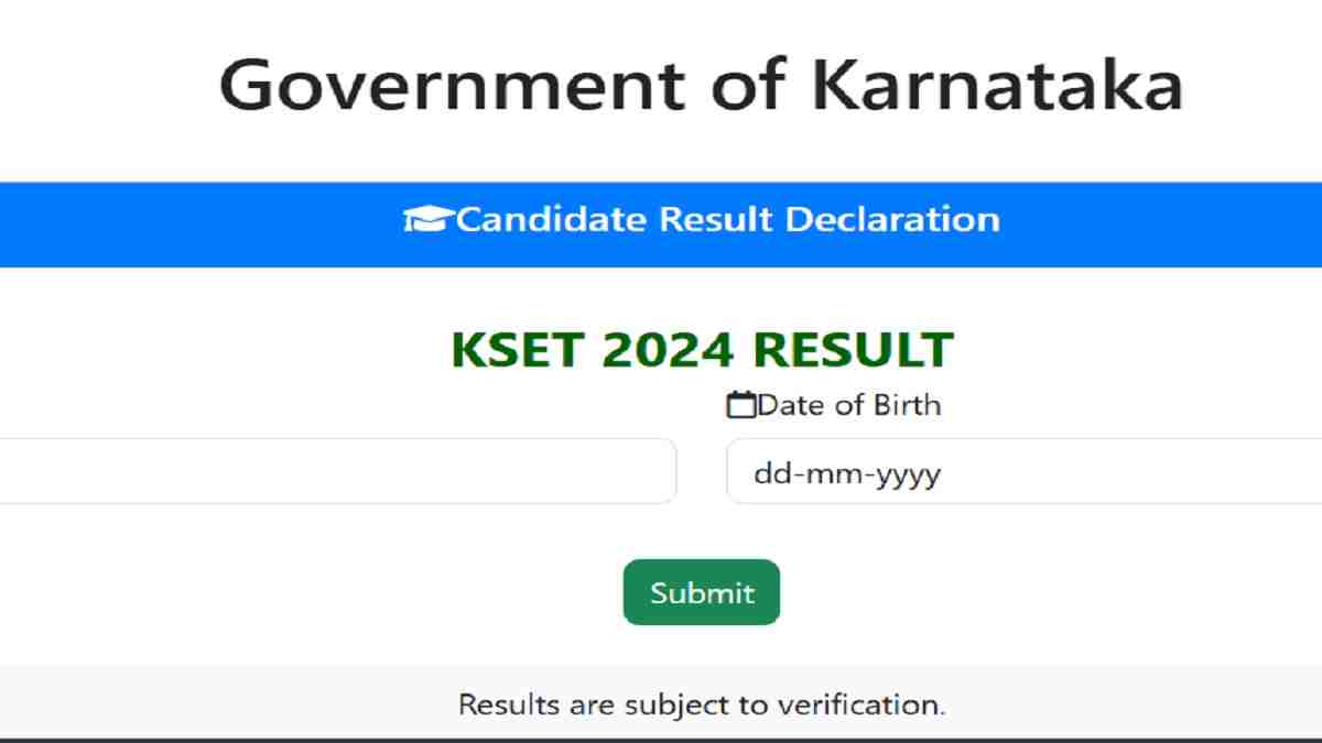 KSET Result 2024 OUT at cetonline.karnataka.gov.in: Download Paper 1, 2 ...