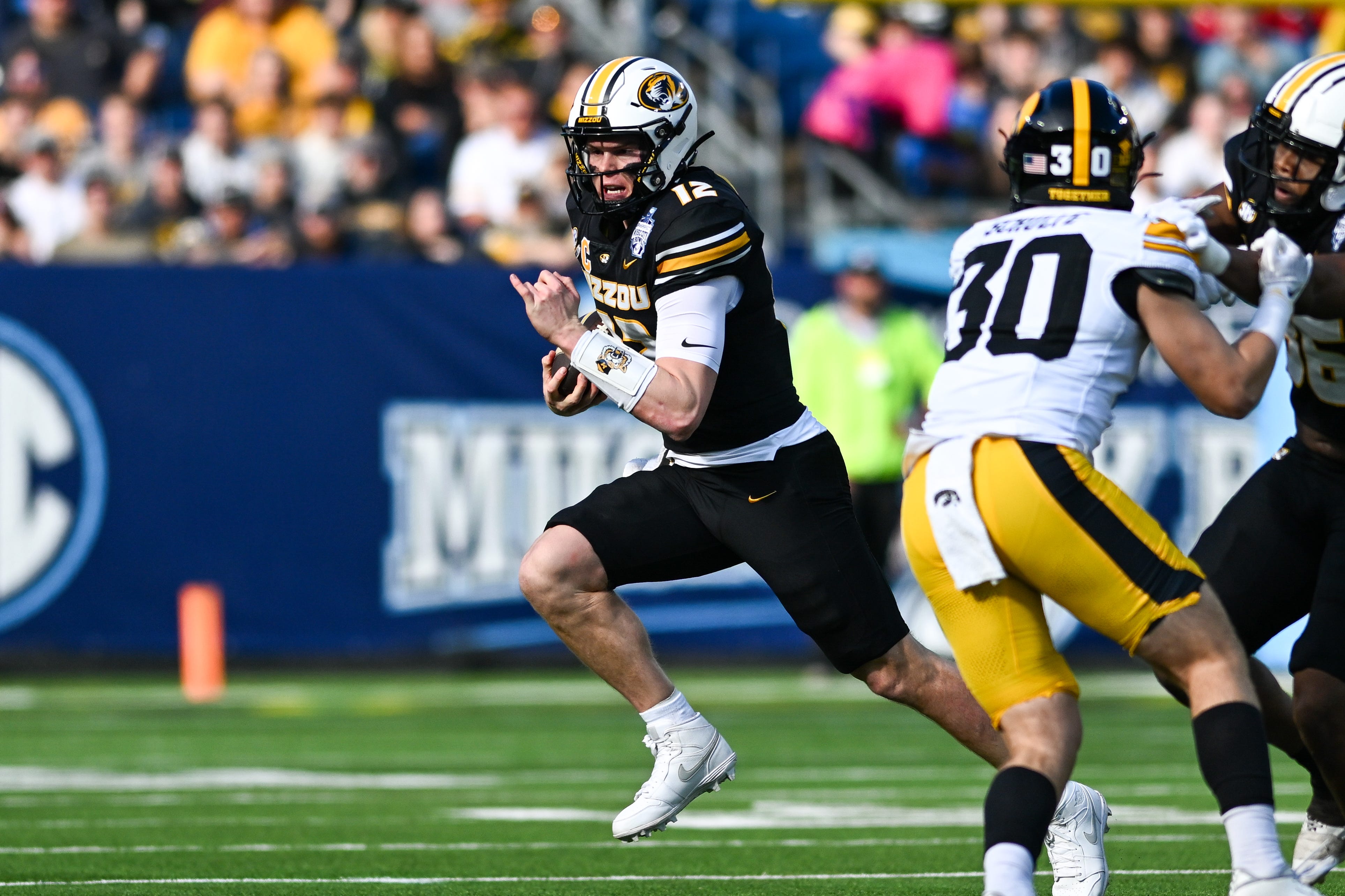 Missouri football rallies for 27-24 win over Iowa in Music City Bowl