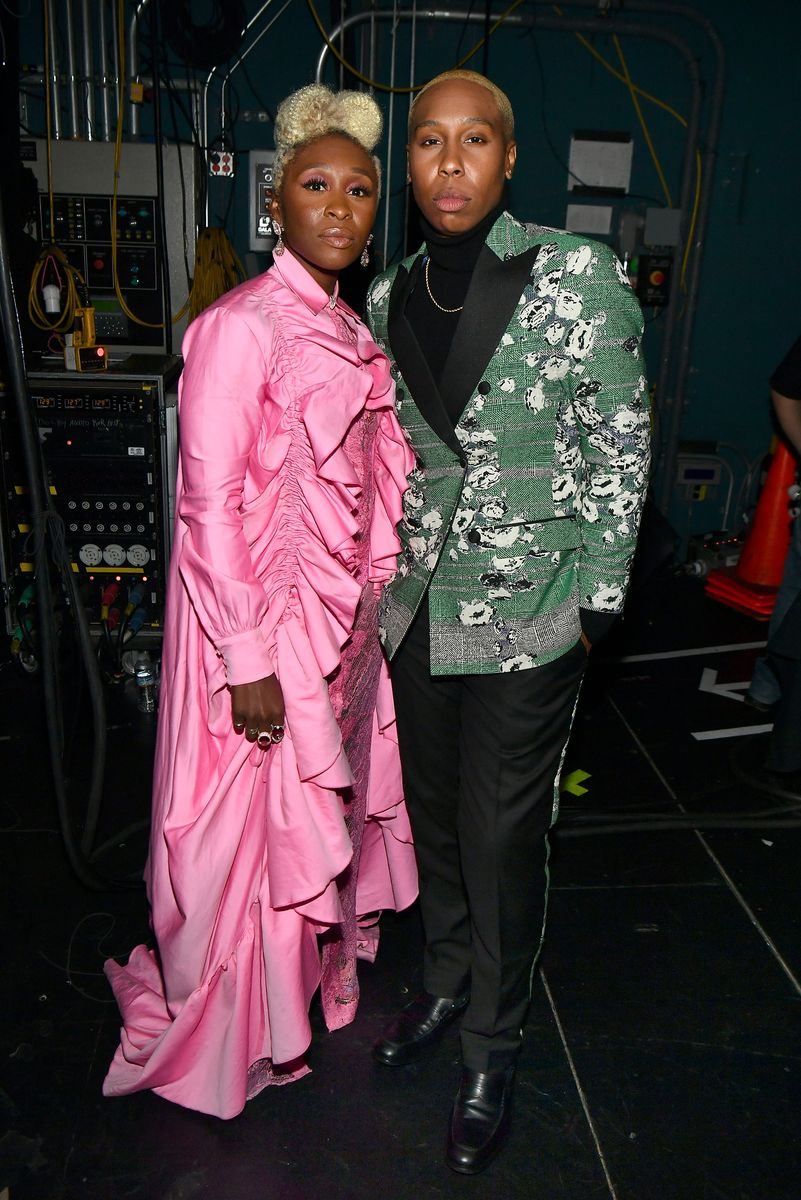 Lena Waithe Is Supporting Best Actress Nominee Cynthia Erivo at the ...