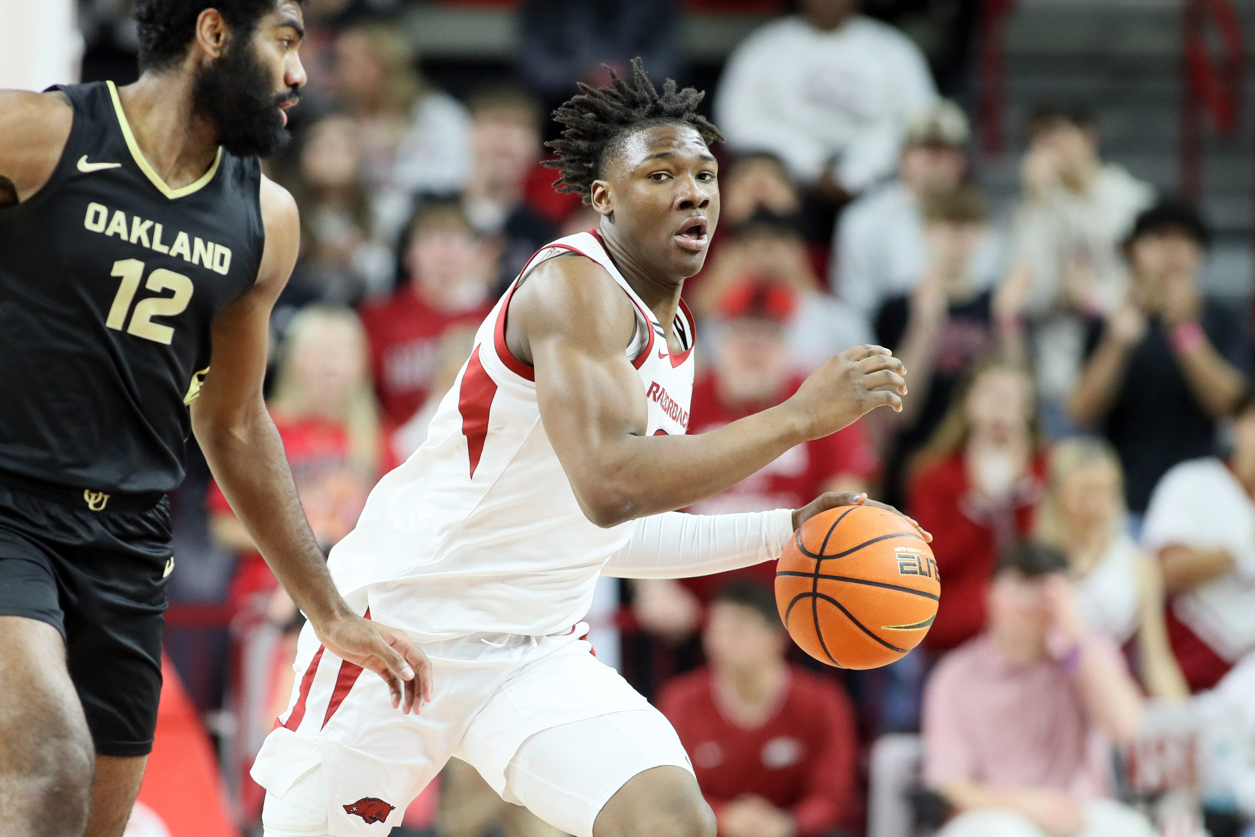 Adou on the move: How Arkansas basketball maximizes Adou Thiero on offense