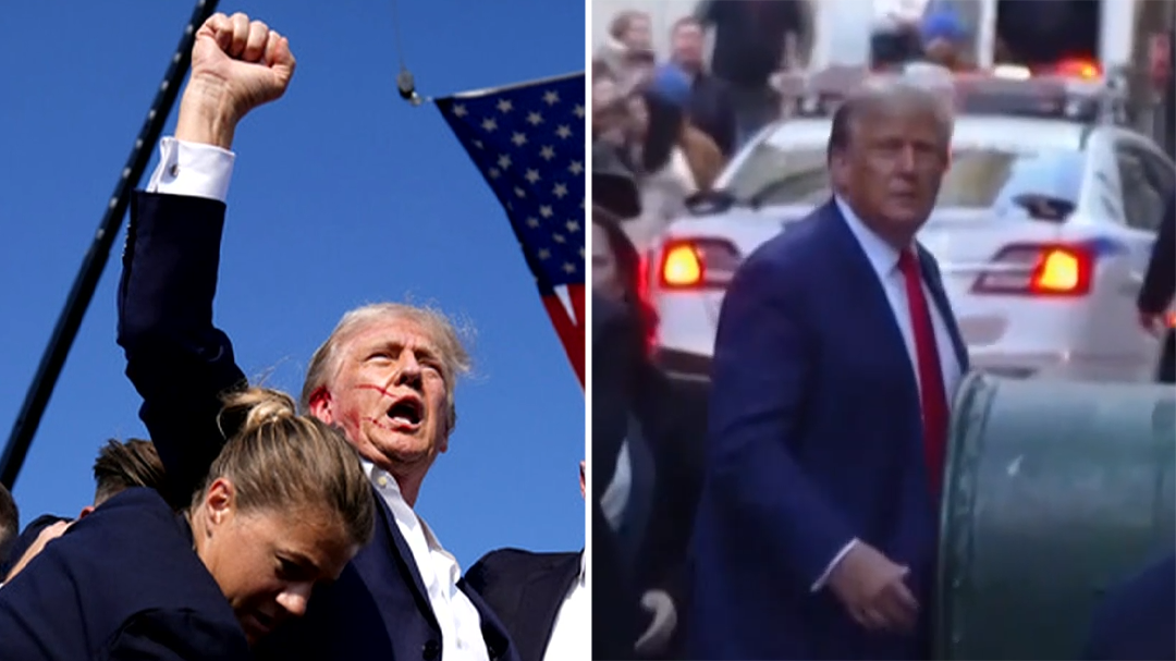 Former PM Scott Morrison celebrates New Year's Eve with Donald Trump