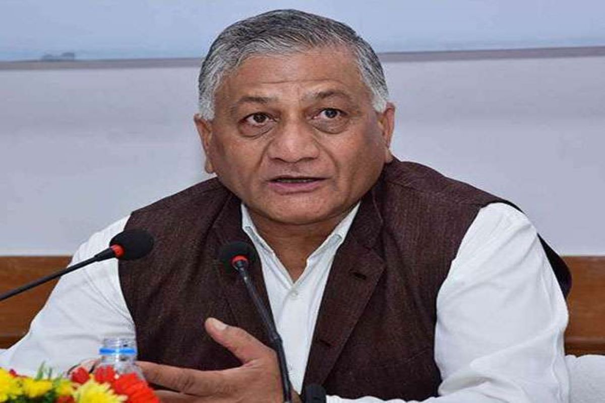 General V K Singh (retd) sworn in as 25th Governor of Mizoram
