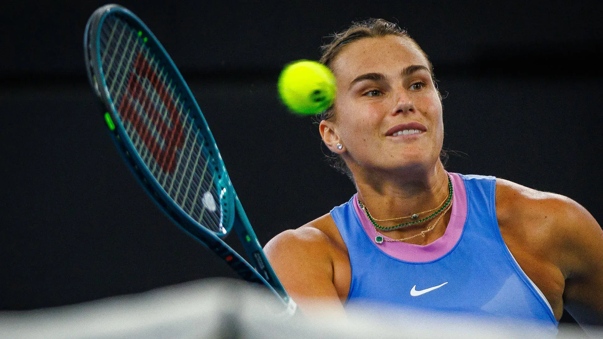 La Tigre graffia subito: le foto dell'esordio di Aryna Sabalenka