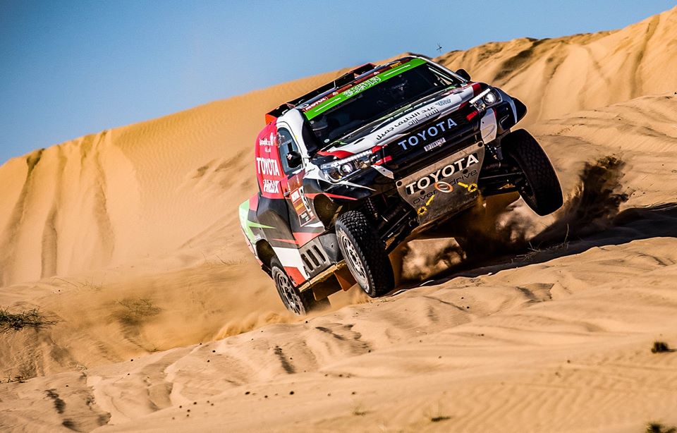 C.Loriaux arrive en rallye-raid