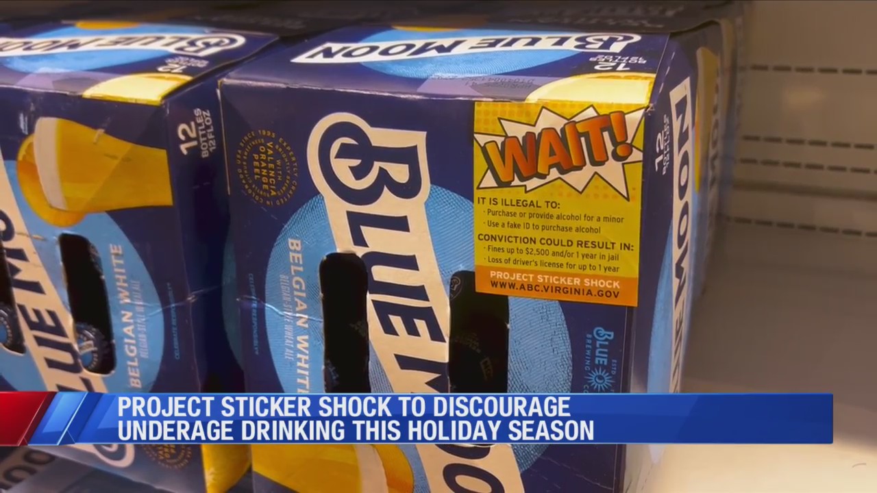 Project Sticker Shock discourages underage drinking in Roanoke County