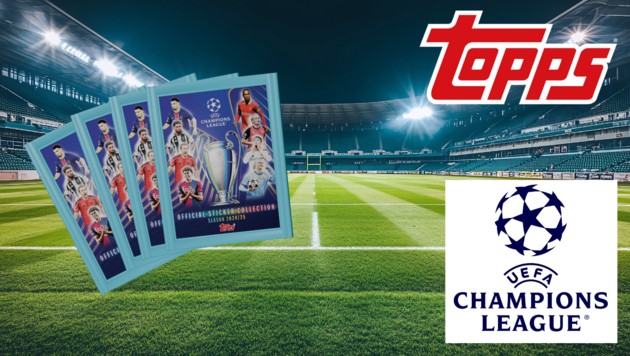 Gratis UCL Sticker für Ihre Jugendabteilung