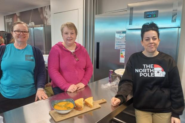 Care group hosts fun, festive training day for catering staff