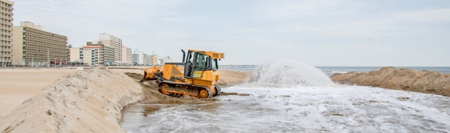 VB begins beach replenishment project