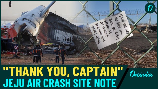 Heartbreaking Paper Tribute Amid South Korea's Deadliest Jeju Plane ...