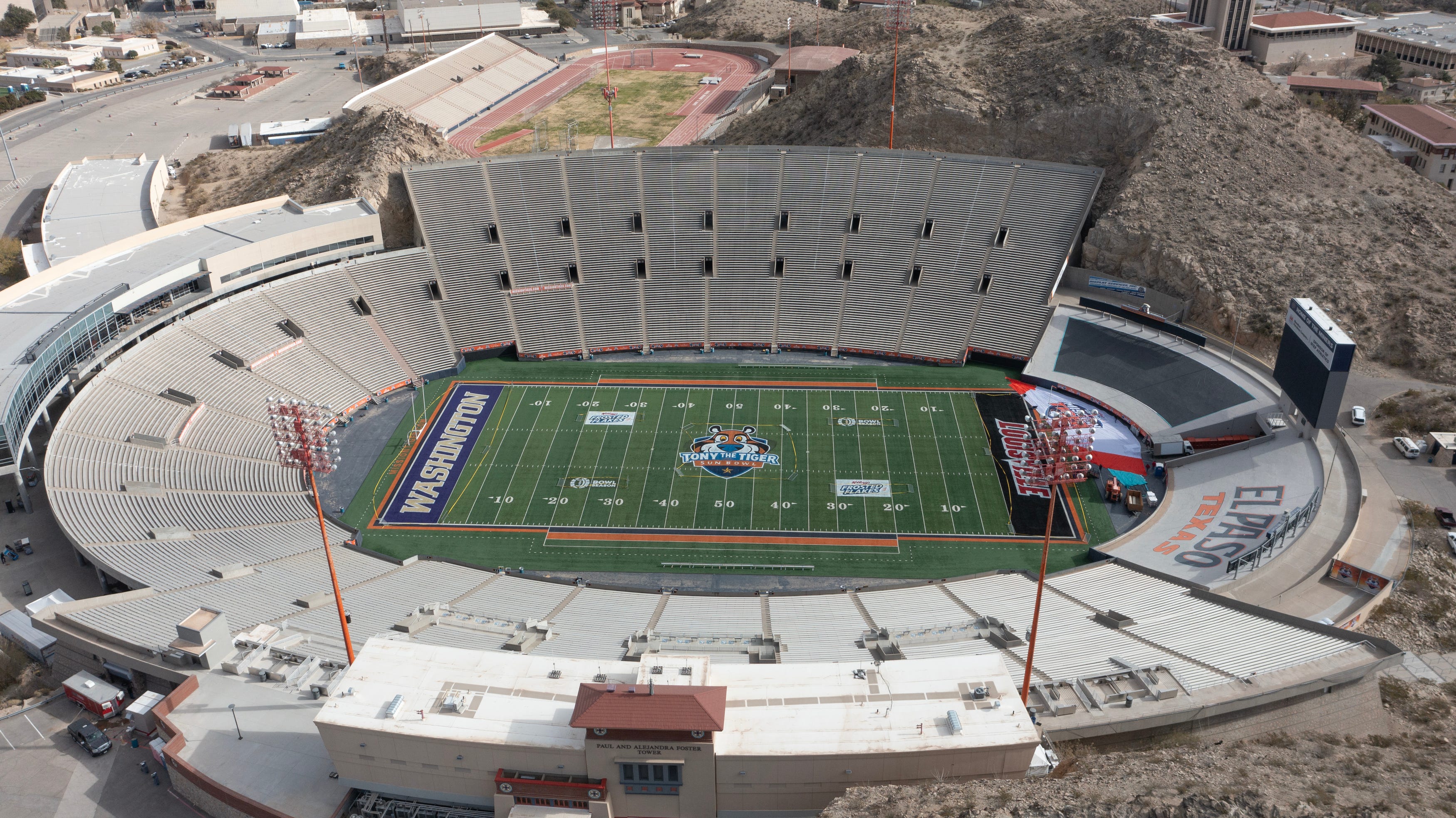 At 92 years old, the Tony the Tiger Sun Bowl is healthy and adapting