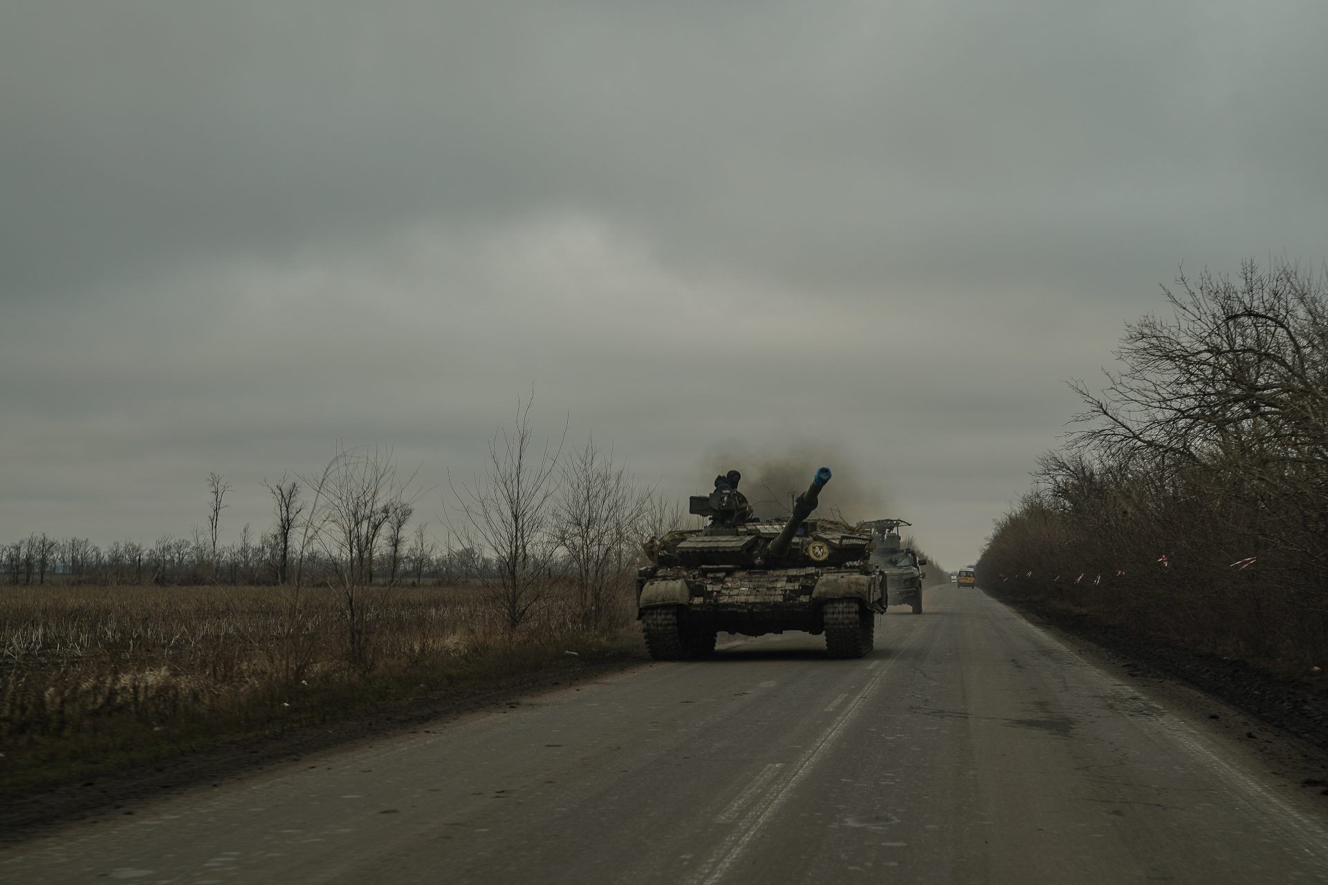 Frontline Fury: combat footage captured an intense Ukrainian armored ...