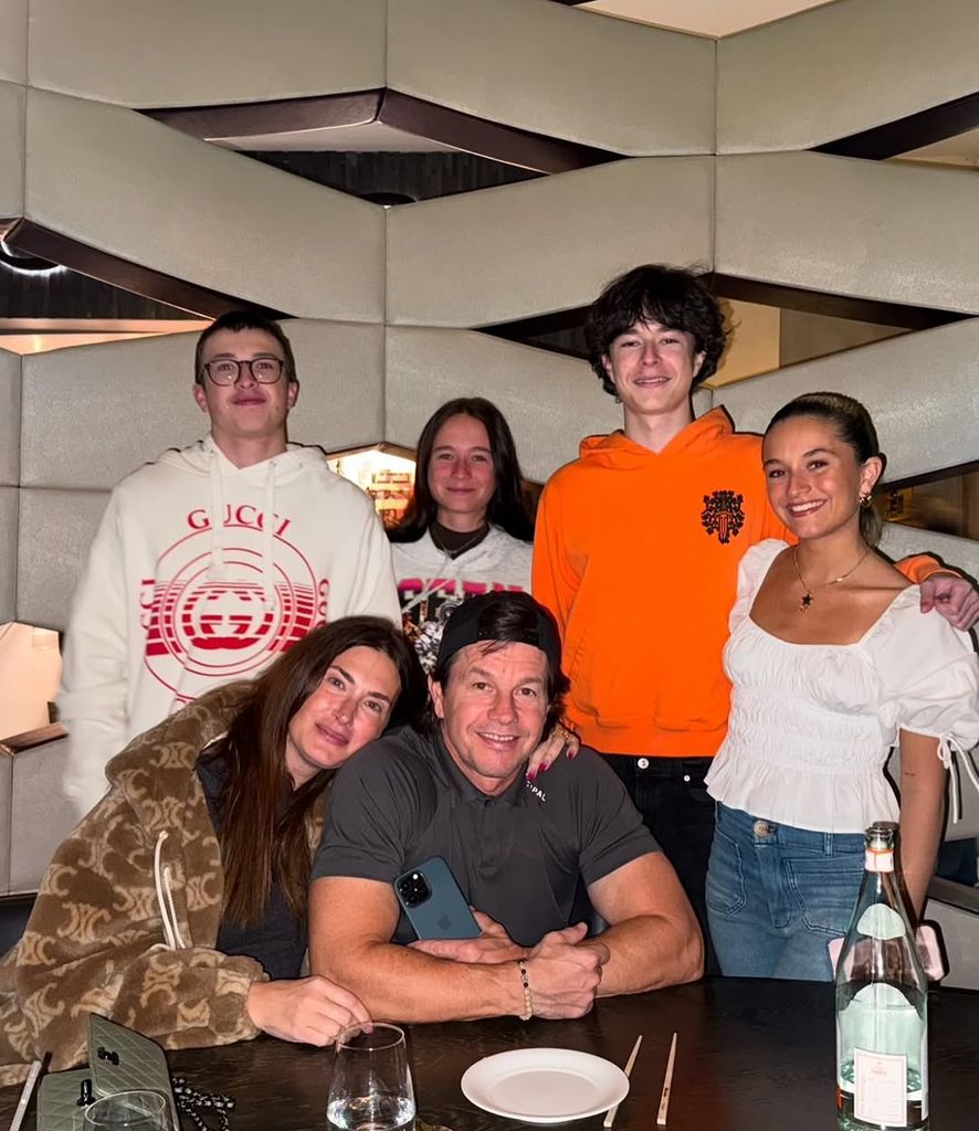 Mark Wahlberg's son Brendan, 16, towers over mom Rhea in photo from ...