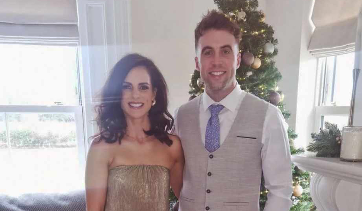 Galway's Paul Conroy and wife Caroline shine at fellow GAA star's wedding