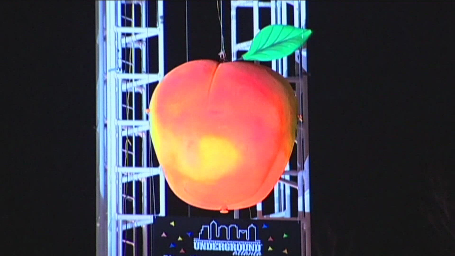 Peach Drop returns in Atlanta