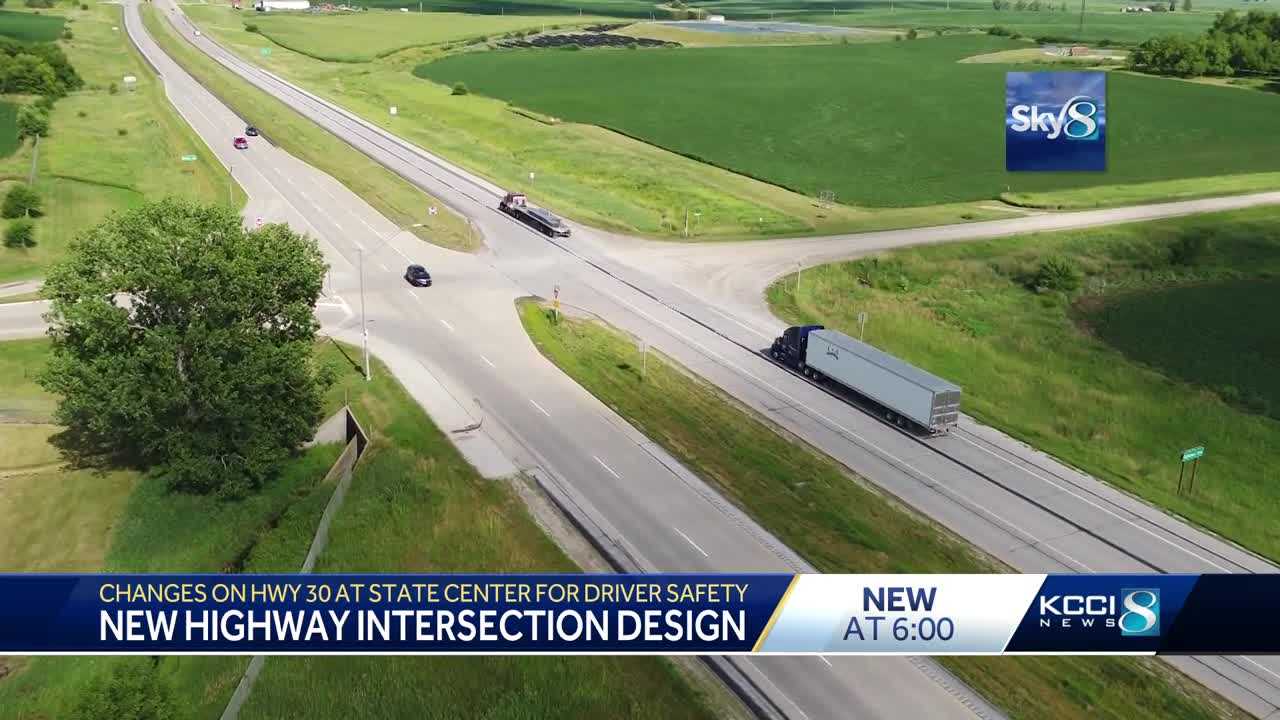 Iowa DOT plans $2 million project to make State Center intersection safer