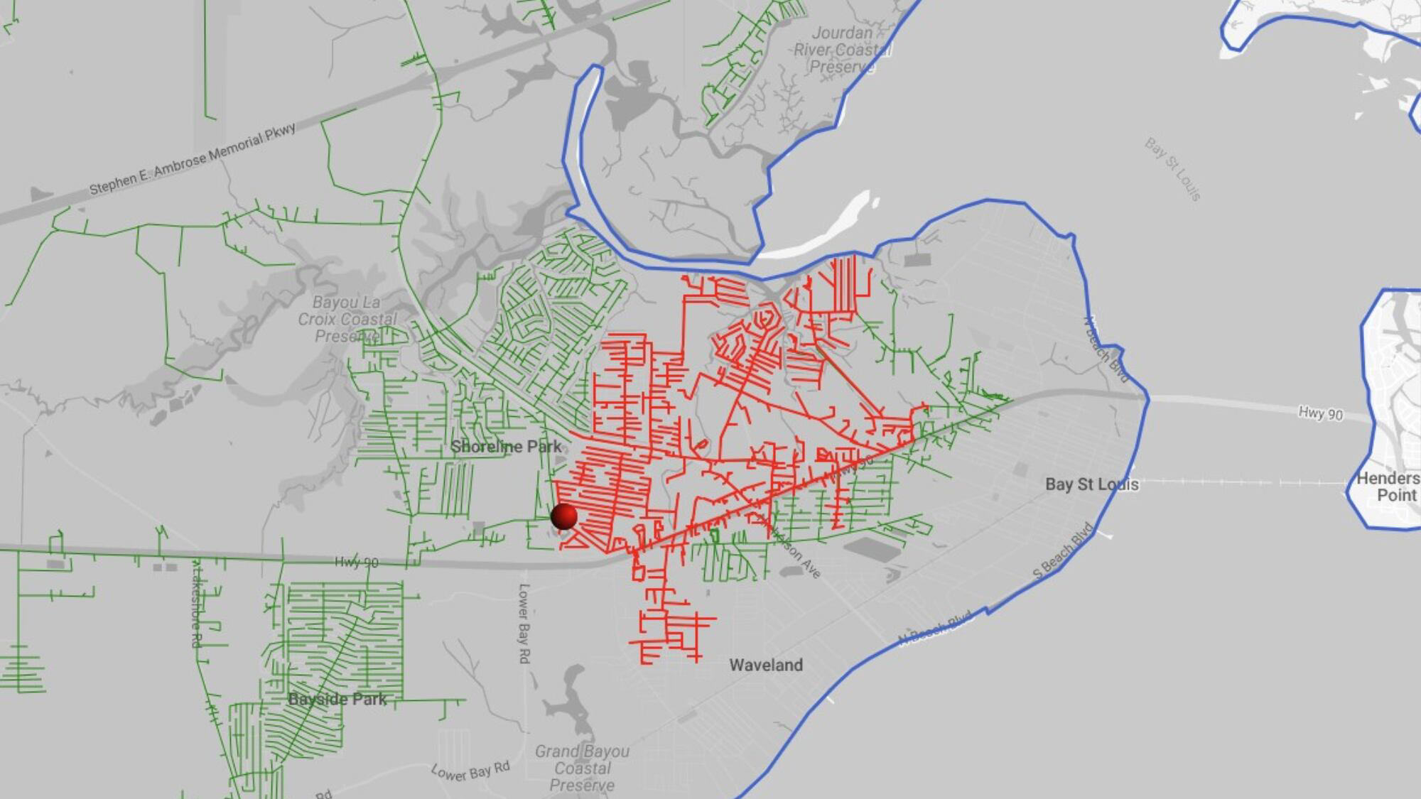UPDATE: Power restored in Hancock County after brief widespread outage UPDATE: Power restored in Hancock County after brief widespread outage