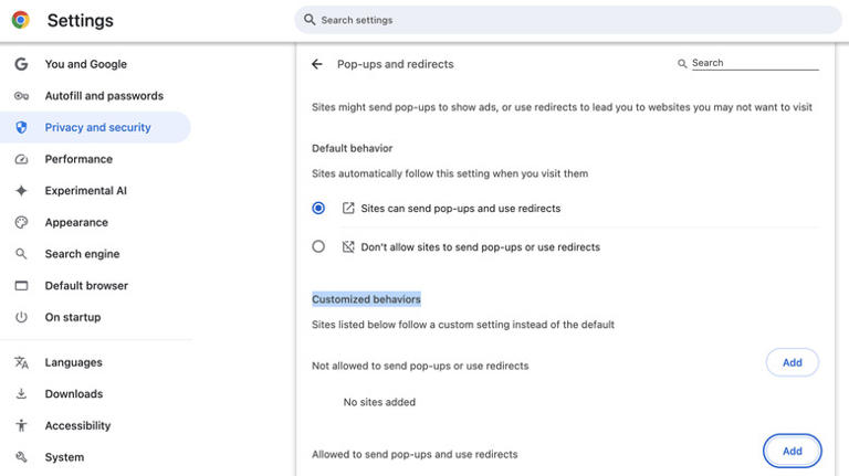 How To Allow Pop-Ups On Google Chrome