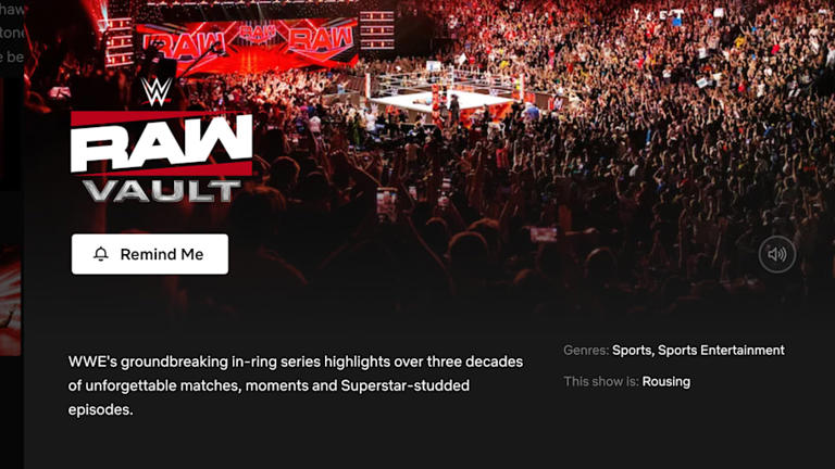 New WWE Programs Listed On Netflix, Including Content "Vaults" For Raw, Smackdown, NXT