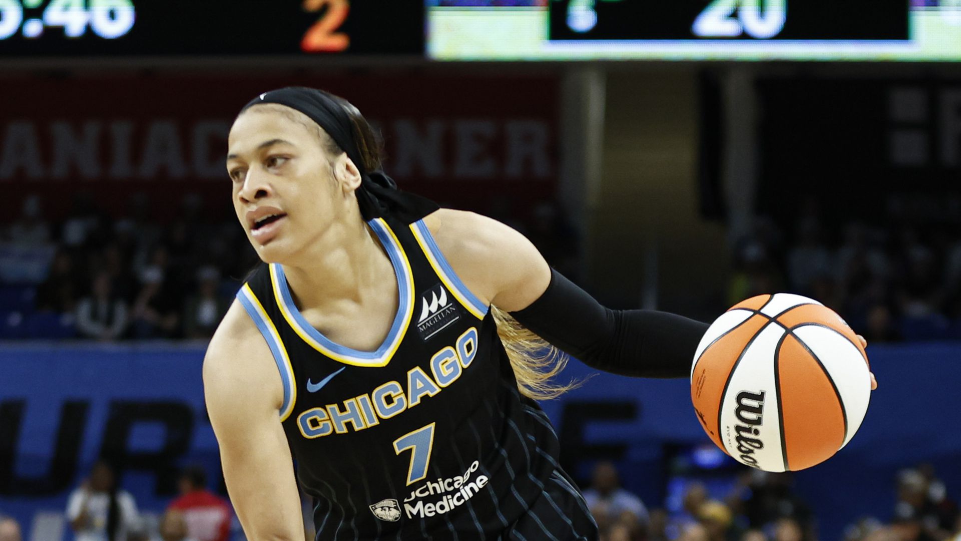 Chennedy Carter has been the best WNBA player in China this season