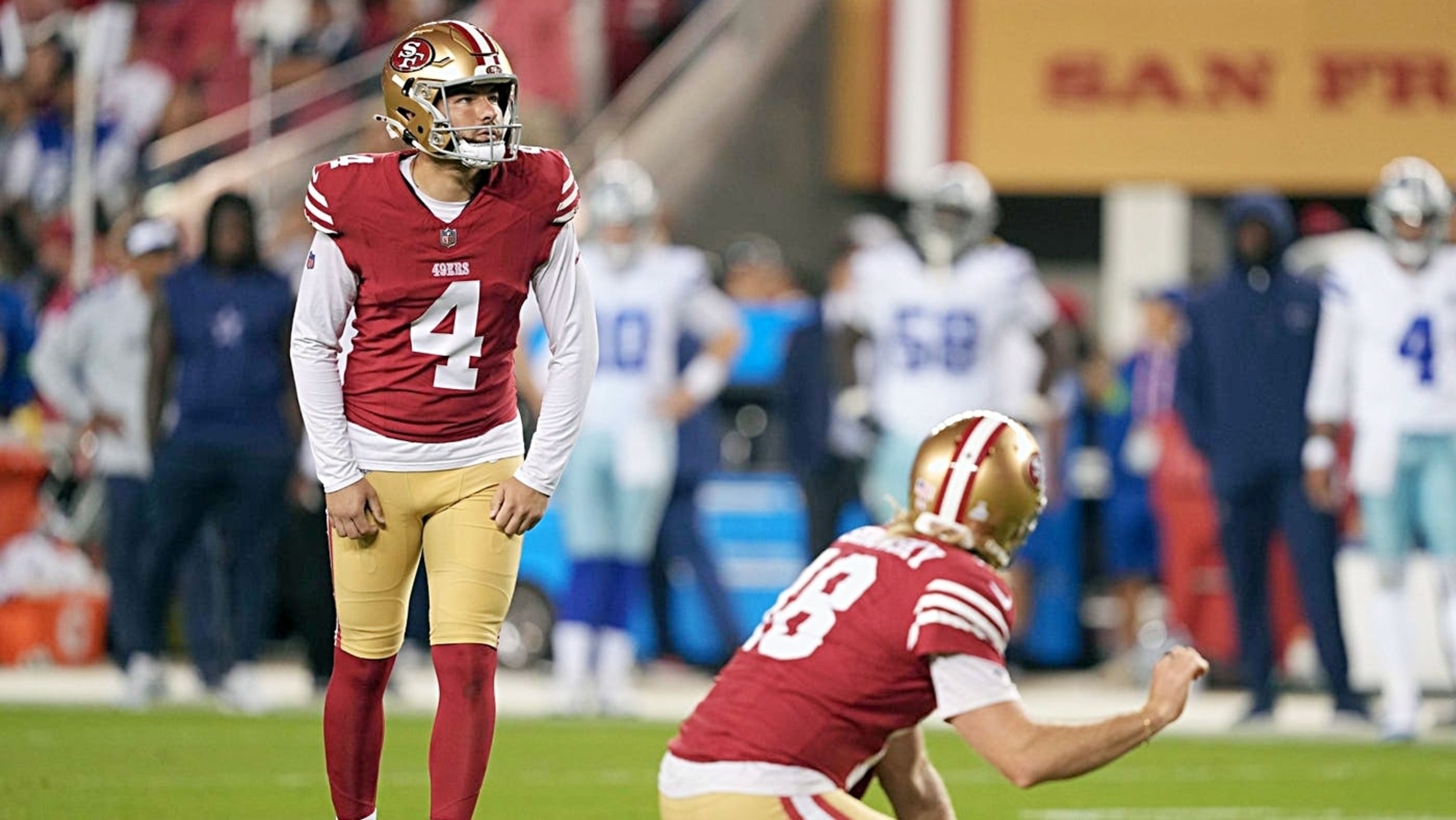 No kicker change planned for 49ers' finale against Cardinals