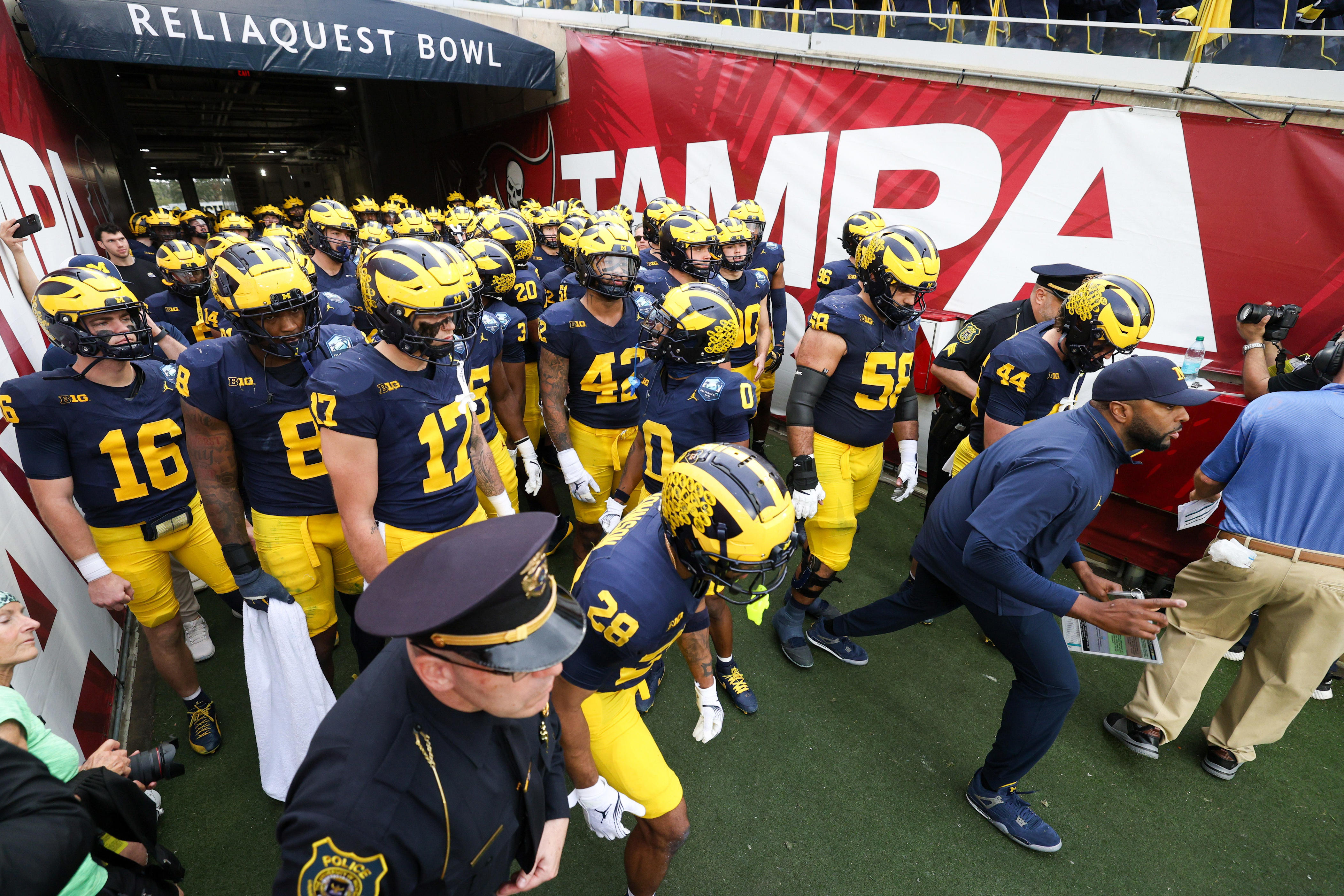 Michigan football knocks off No. 11 Alabama in ReliaQuest Bowl: 'Not ...