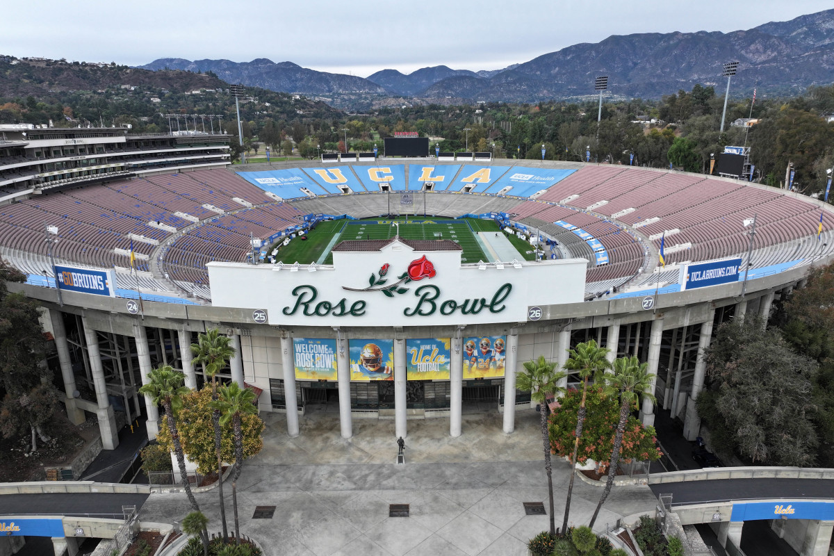 The Rose Bowl is expected to make unfortunate weather history