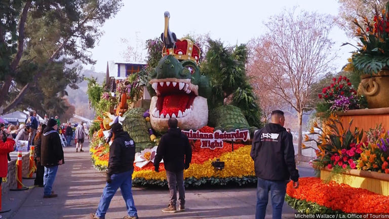 Inside look at Louisiana’s Rose Parade float for 2025