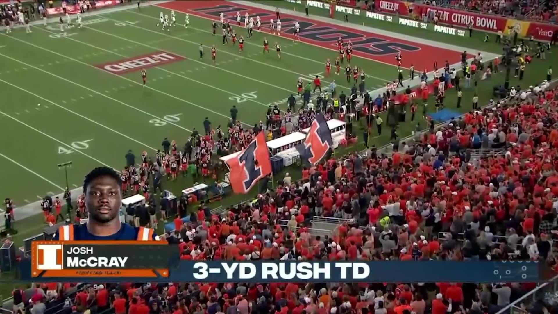 Former Enterprise football standout Josh McCray named MVP as Illinois ...