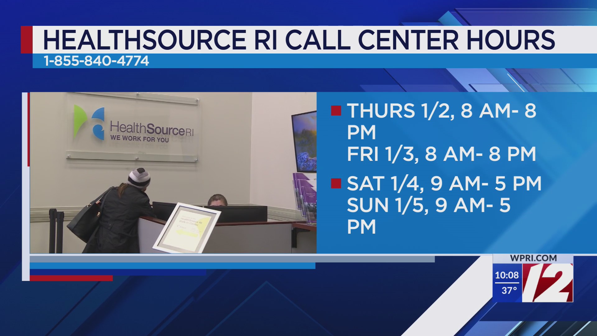 Healthsource RI extends call center hours