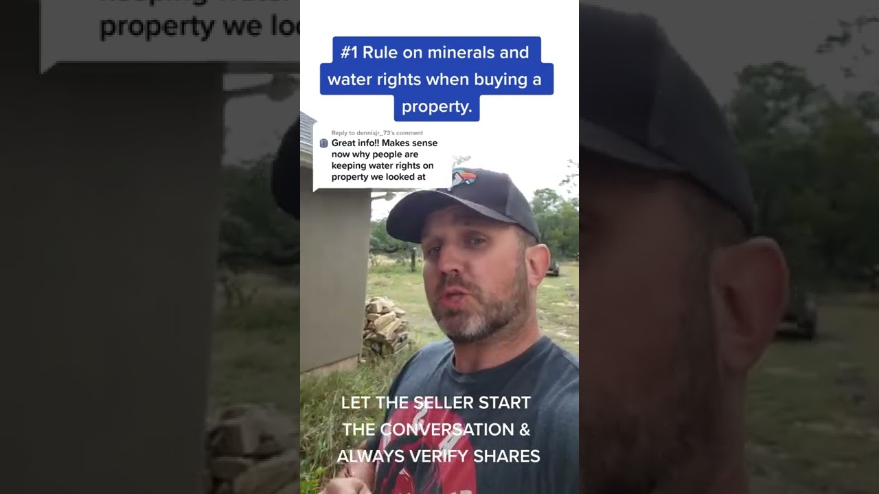 Understanding Mineral and Water Rights When Buying Land