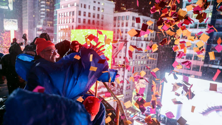 Missed the 2025 Times Square ball drop and New Year's Eve celebration ...