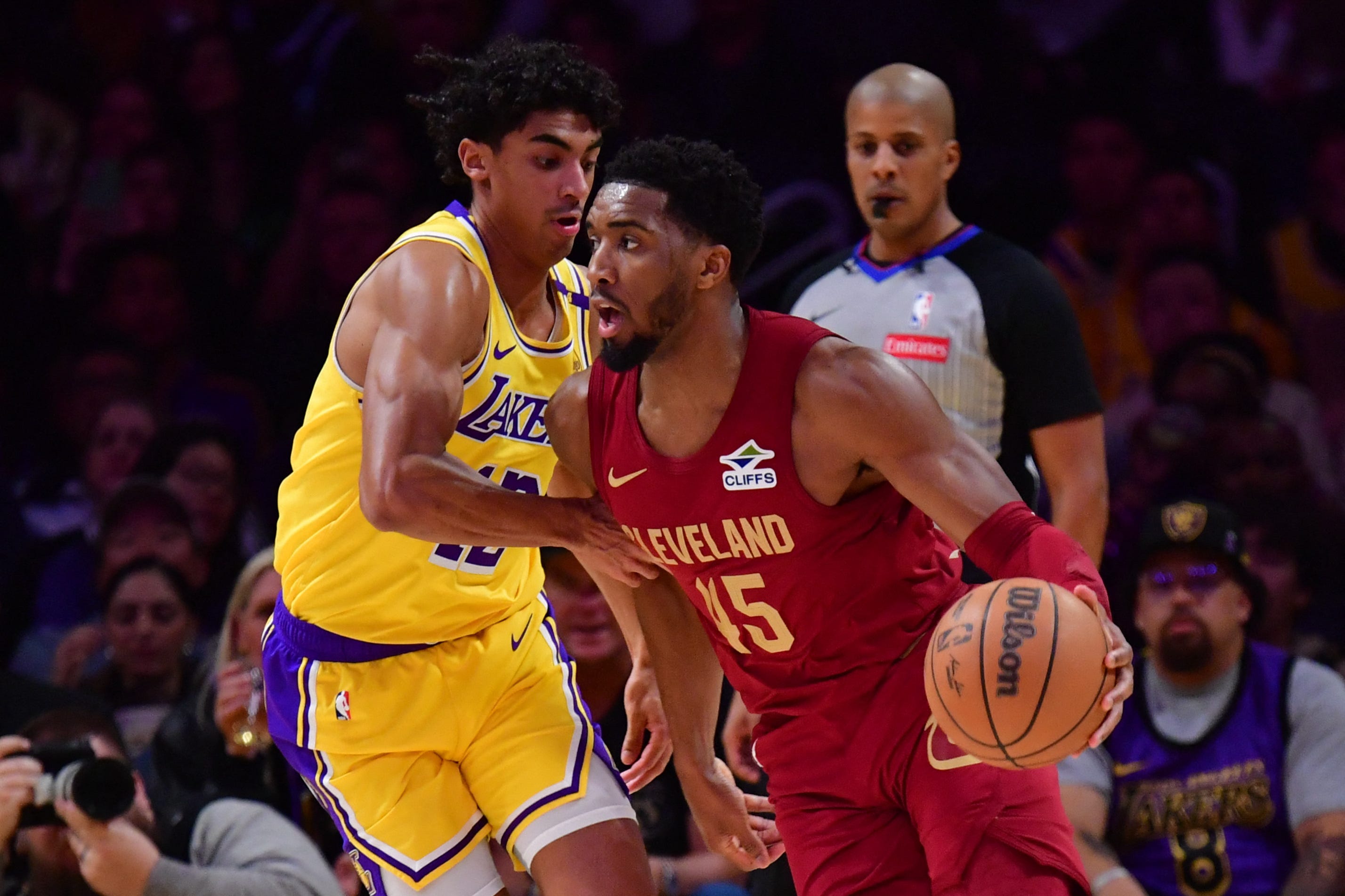 Cavaliers score vs. Lakers | Jarrett Allen, Donovan Mitchell lead way ...