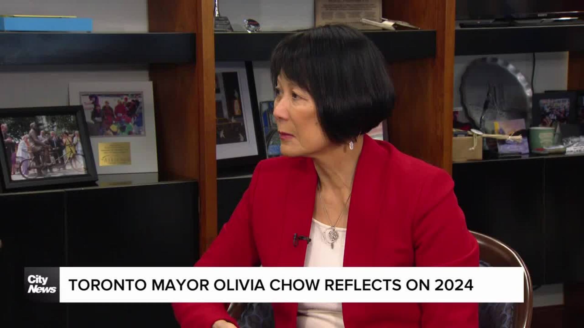 Toronto Mayor Olivia Chow reflects on 2024 in CityNews one-on-one interview