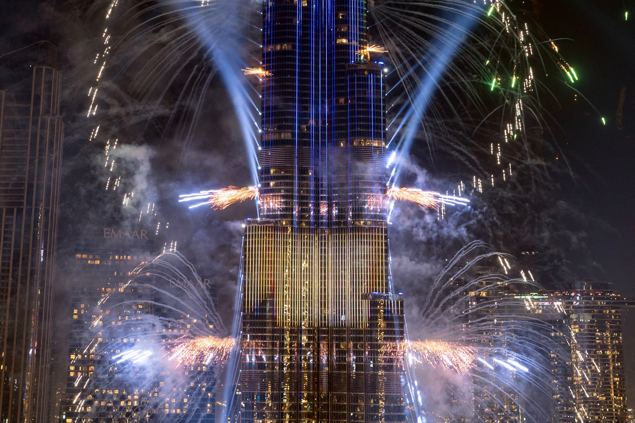 Nouvel an: les plus belles images du passage en 2025