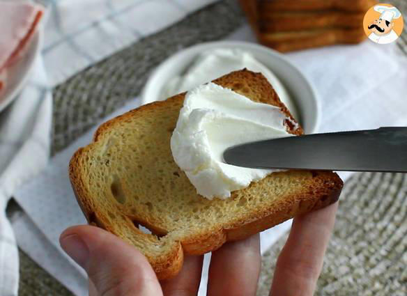 Zelfgemaakte roomkaas (type philadelphia) met 2 ingrediënten