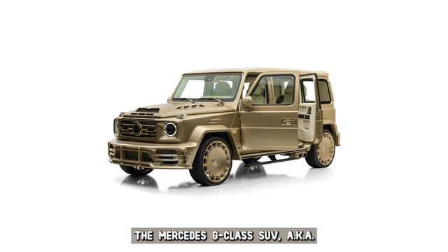 Mansory's 'World-Class Grand Entree' is an all-gold G-Wagon with 900 ...